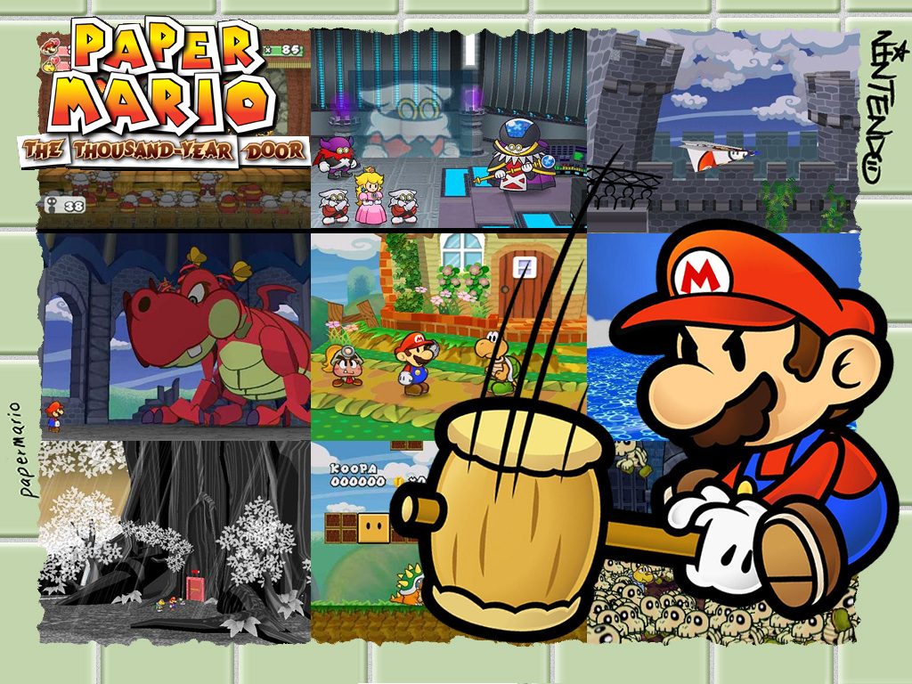 gamecube world: Paper Mario