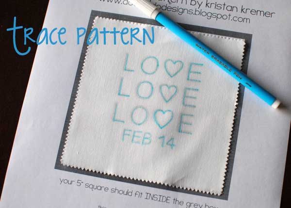 Stitcherie | The Blog: Postage Stamp Inspired Valentine Magnet and ...