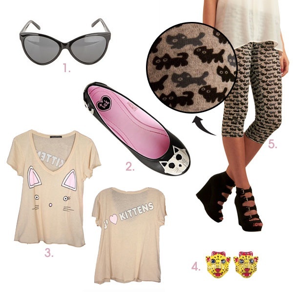 Catsparella: 5 Steps to Simple Spring Cat Lady Chic