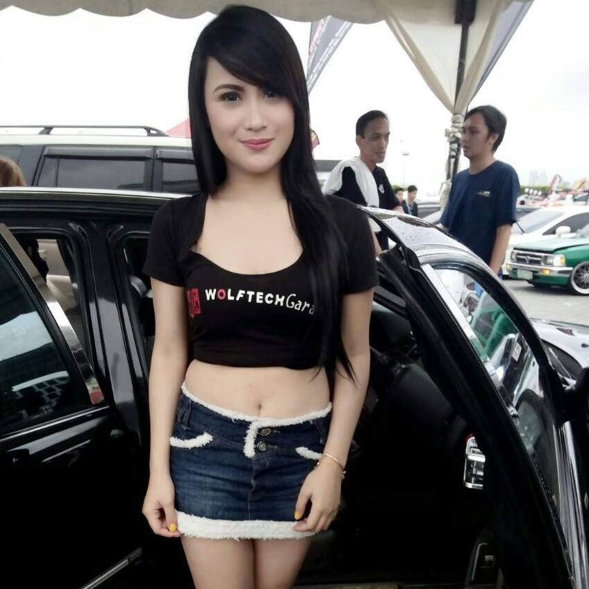 bikini girls-beautiful bikini girls-bikini girls photos: Xena V. Aujero Sexy Asian Car Show Girl ...
