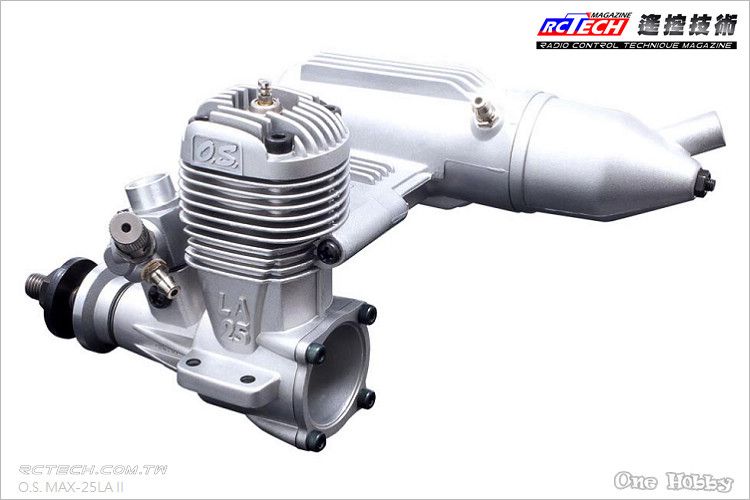 遙控技術雜誌｜RC TECH magazine: O.S. MAX-25LA II…高信賴，並且更容易使用。