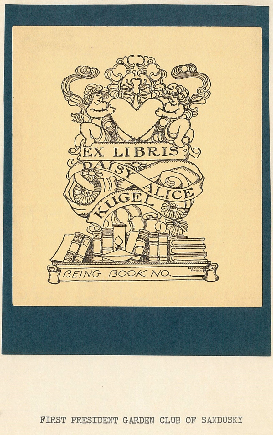 Sandusky History: Ione Klenk Wiechel’s Book Plate Collection