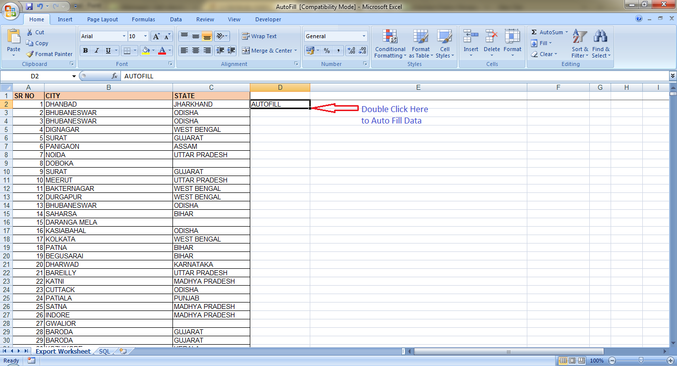 How To AutoFill Values When Adjacen Column Contains Blanks Excel Tips How To AutoFill Values When Adjacen Column Contains Blanks Excel Tips