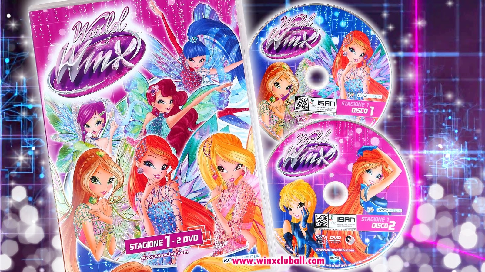 World of Winx Season 1 DVD REVIEW [Italian Version] - Winx Club All