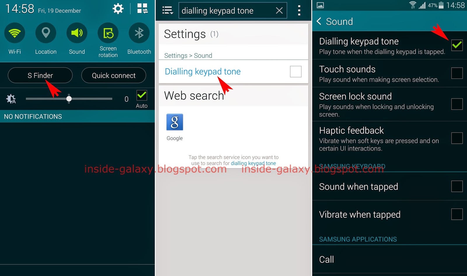 Inside Galaxy: Samsung Galaxy S5: How to Enable or Disable Dialling ...