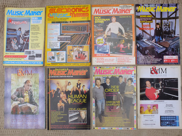 MATRIXSYNTH: Lot of 59 Electronics And Music Maker Magazine