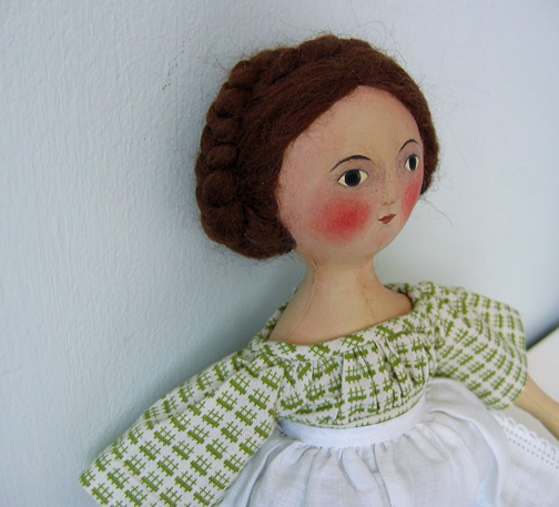 needle book: Gail Wilson doll