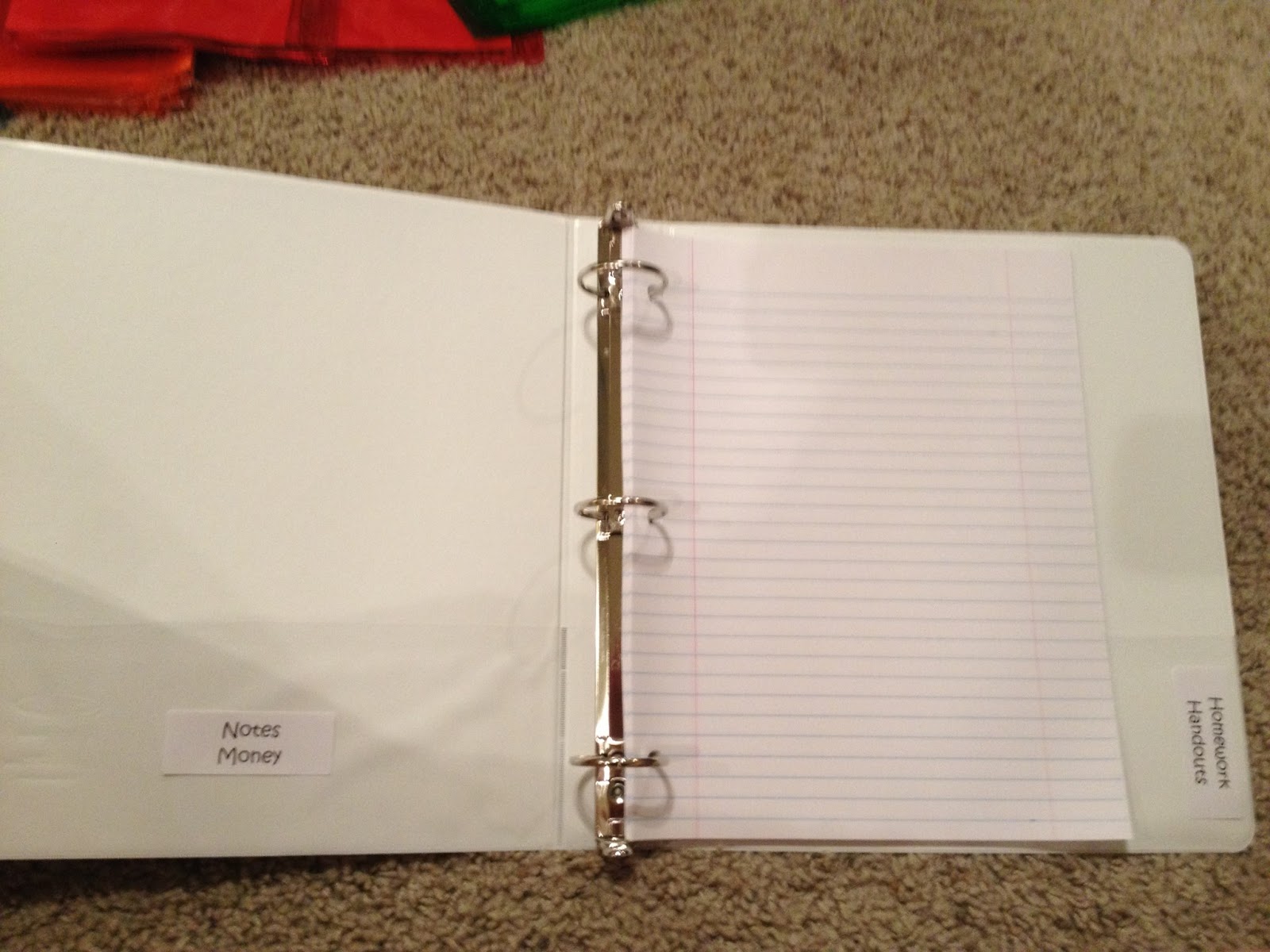 3rd Grade Grapevine: DIY: Making My Student Binders