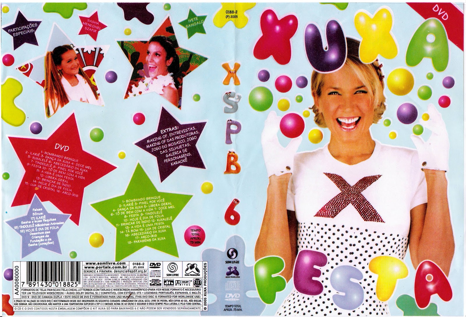 Capas Medina - Somente Capas de DVD: Xuxa - Só Para Baixinhos