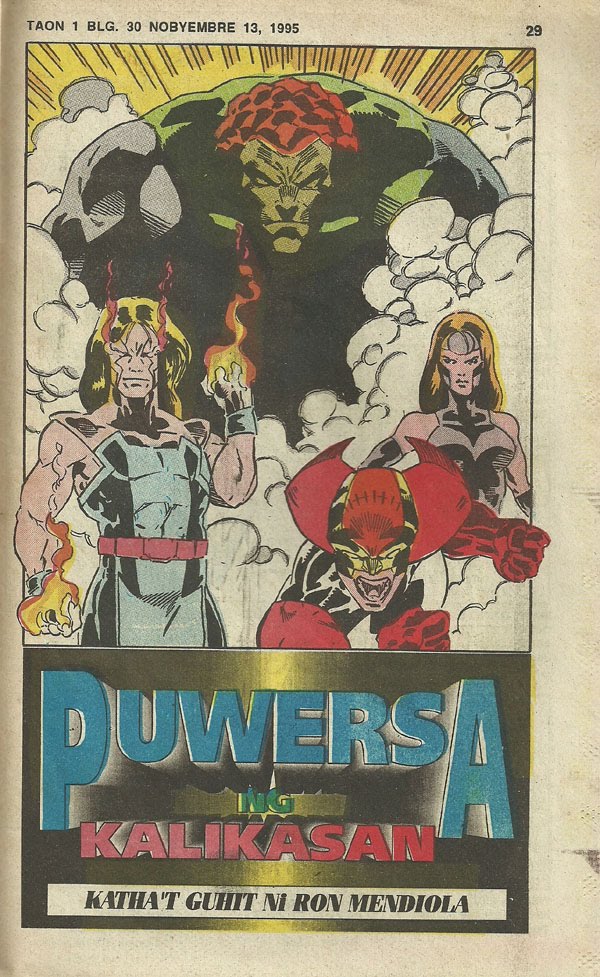 Pinoy Superheroes Universe: PUWERSA NG KALIKASAN