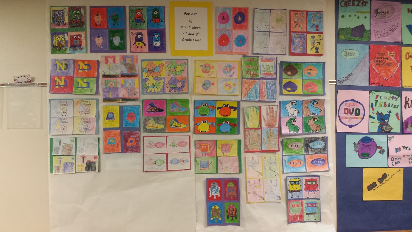 A190/E325_Cherryholmes: Andy Warhol/Pop Art Lesson 4th/5th Grade