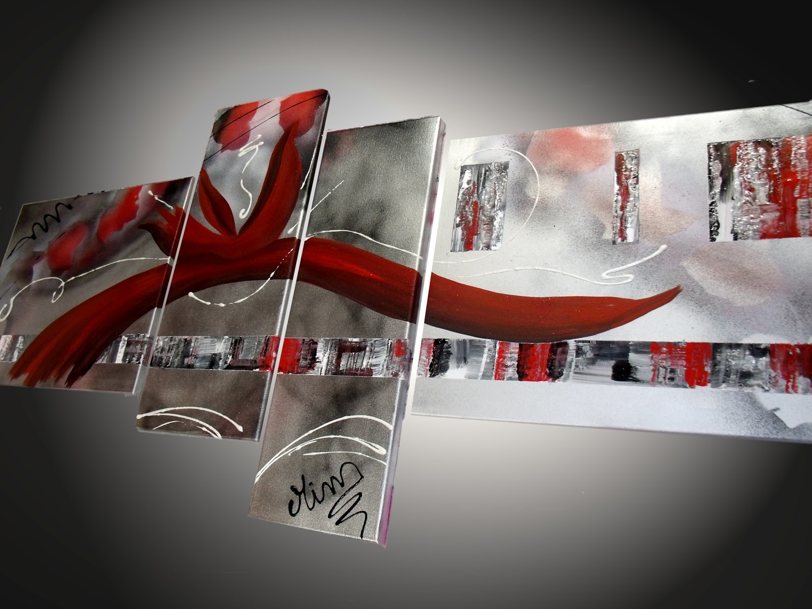 Tableaux abstrait moderne