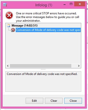 Microsoft Dynamics AX : Statement Posting/Calculation Error ...