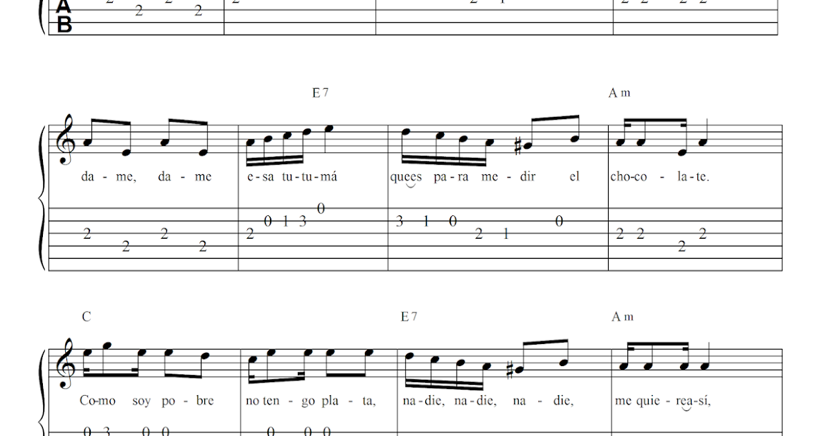 CEMCRUZ: PIAMA + PARTITURA + TAB DE GUITARRA