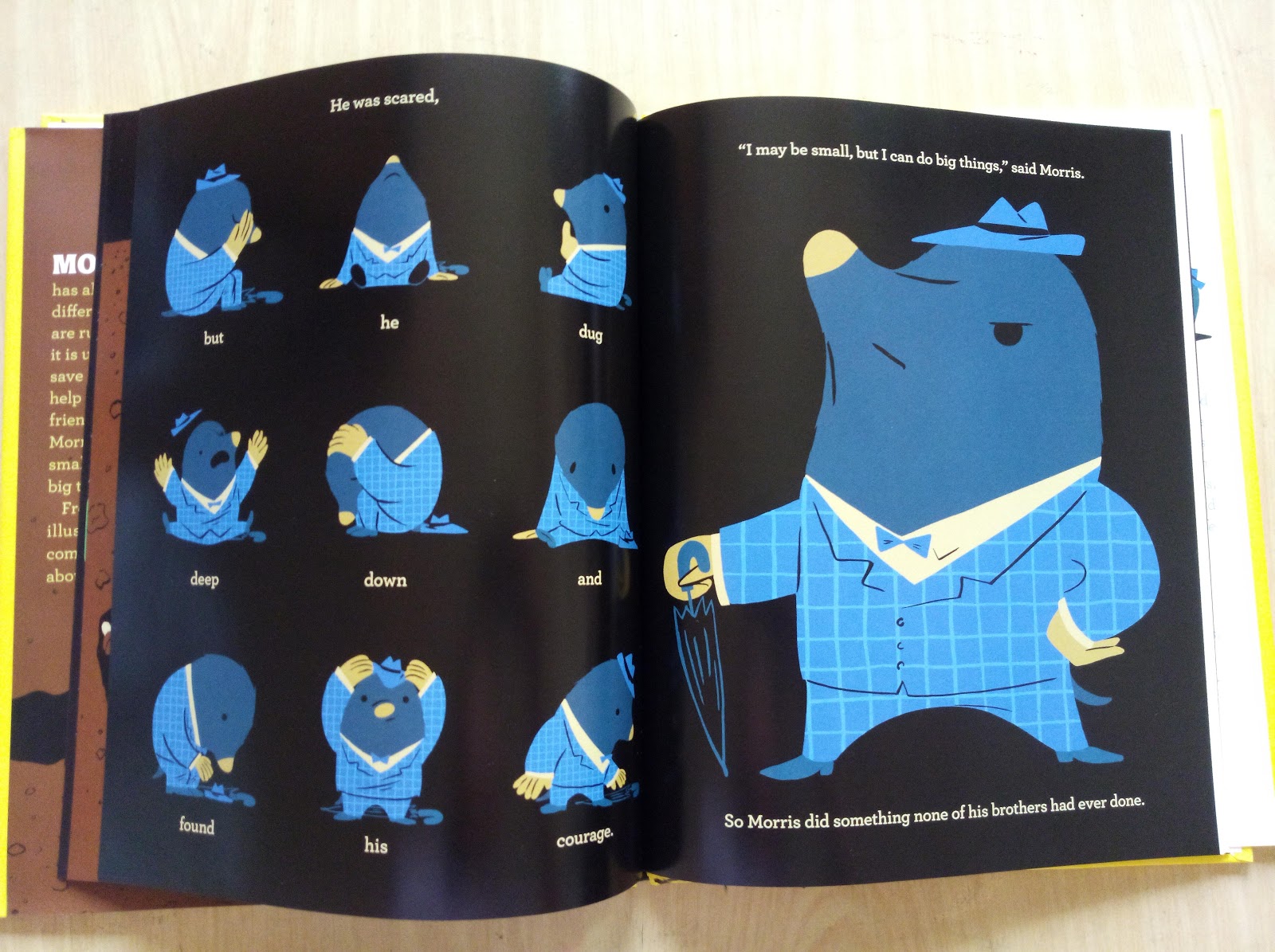 [英文繪本分享] Morris Mole / Dan Yaccarino