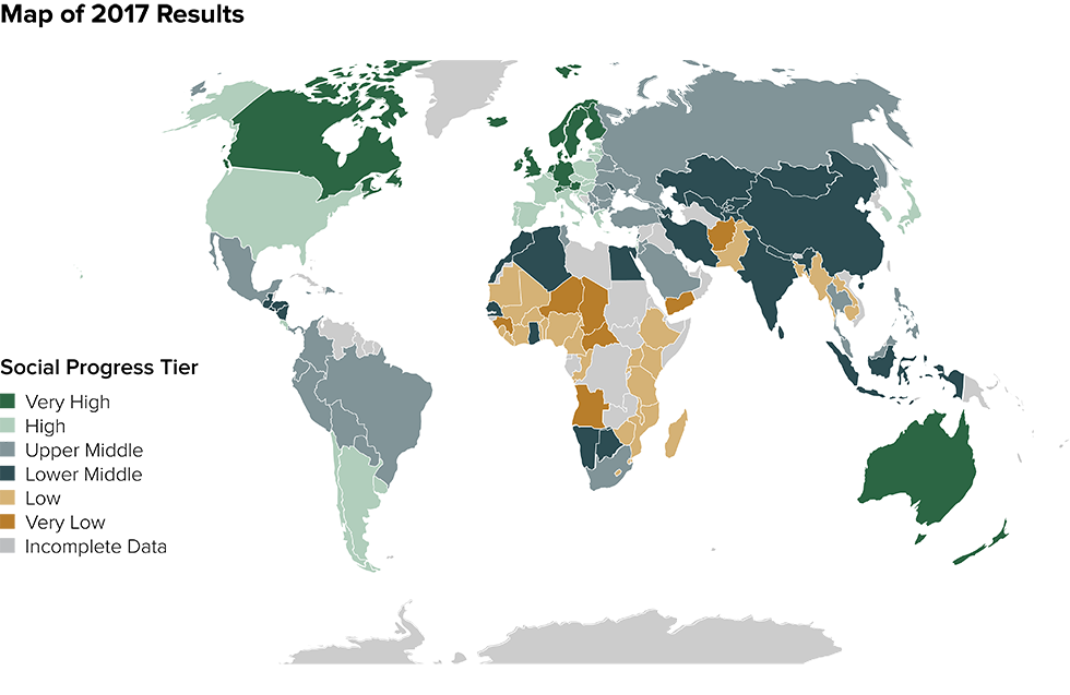 Global Spot: Social Progress Index 2017