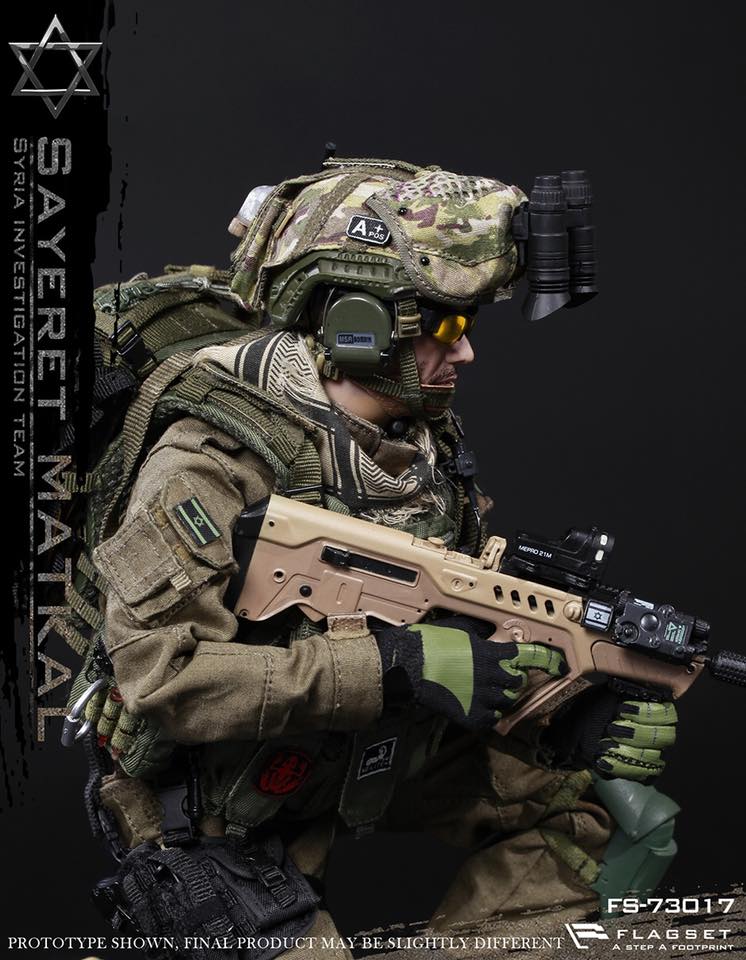 toyhaven: Flagset 1/6th scale IDF Sayeret Matkal (Syria Investigation ...