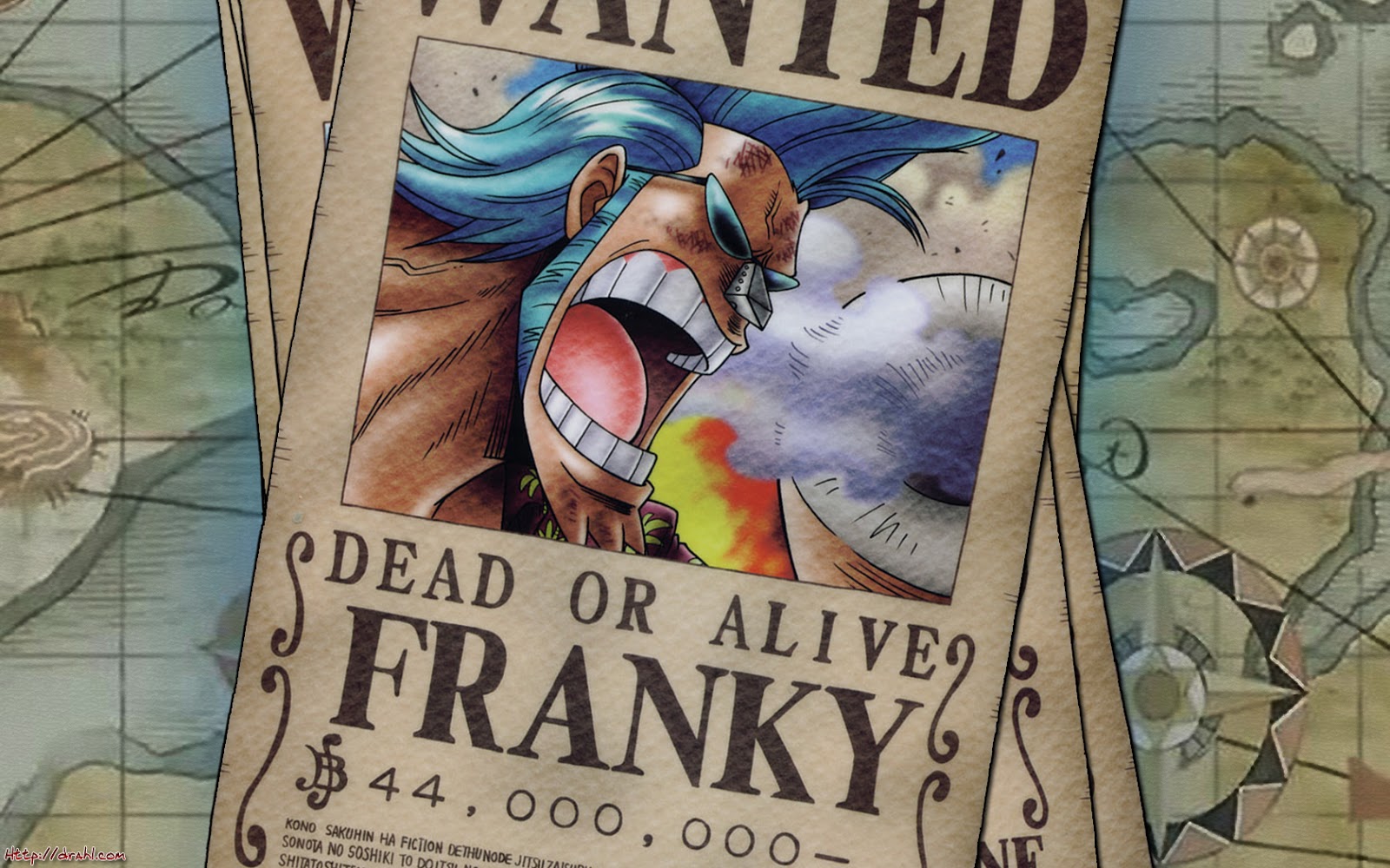 Franky Wanted Poster HD Wall Wallpapers - HD Wall Wallpapers
