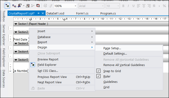 Happy Coding Box: Create Sample Crystal Reports in Visual Studio Step ...