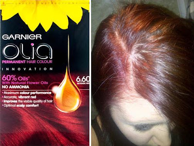 Sacha's Daily Adventures: Intense red? I don't think so ... [A 'Garnier ...