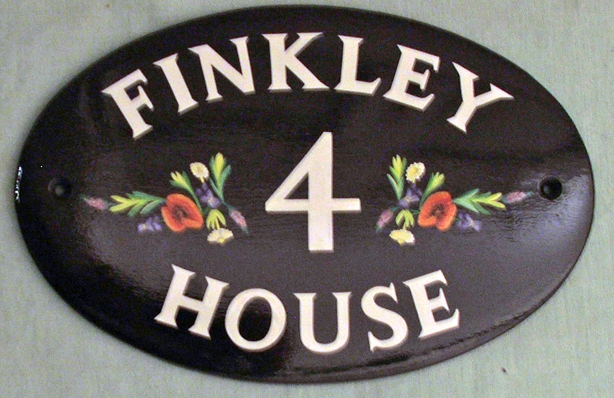 Hand Painted House Signs by Ceramic Art: Hand Painted Ceramic Signs ...