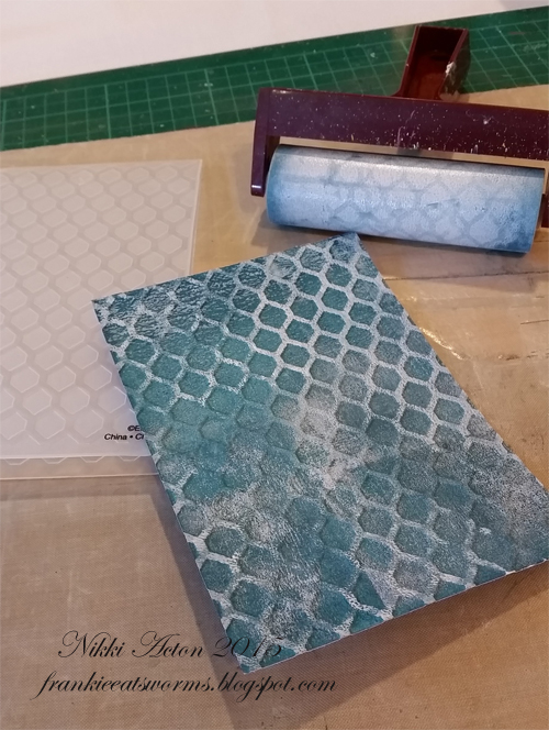 Country View Crafts' Projects: Paper Artsy Chalk Paint backgrounds