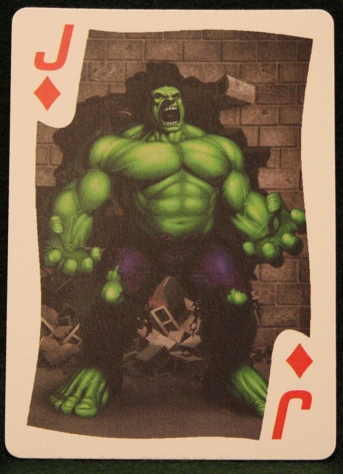 Cartas de Superheroes: HULK PLAYING CARDS