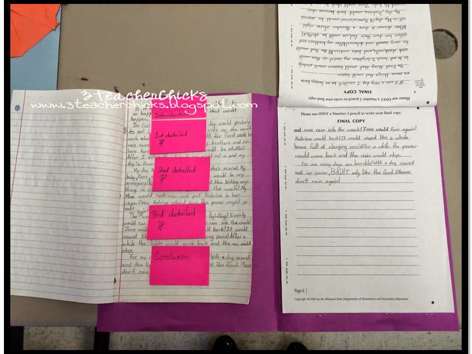 3 Teacher Chicks: Writing Prompt Resources: State Test Prep