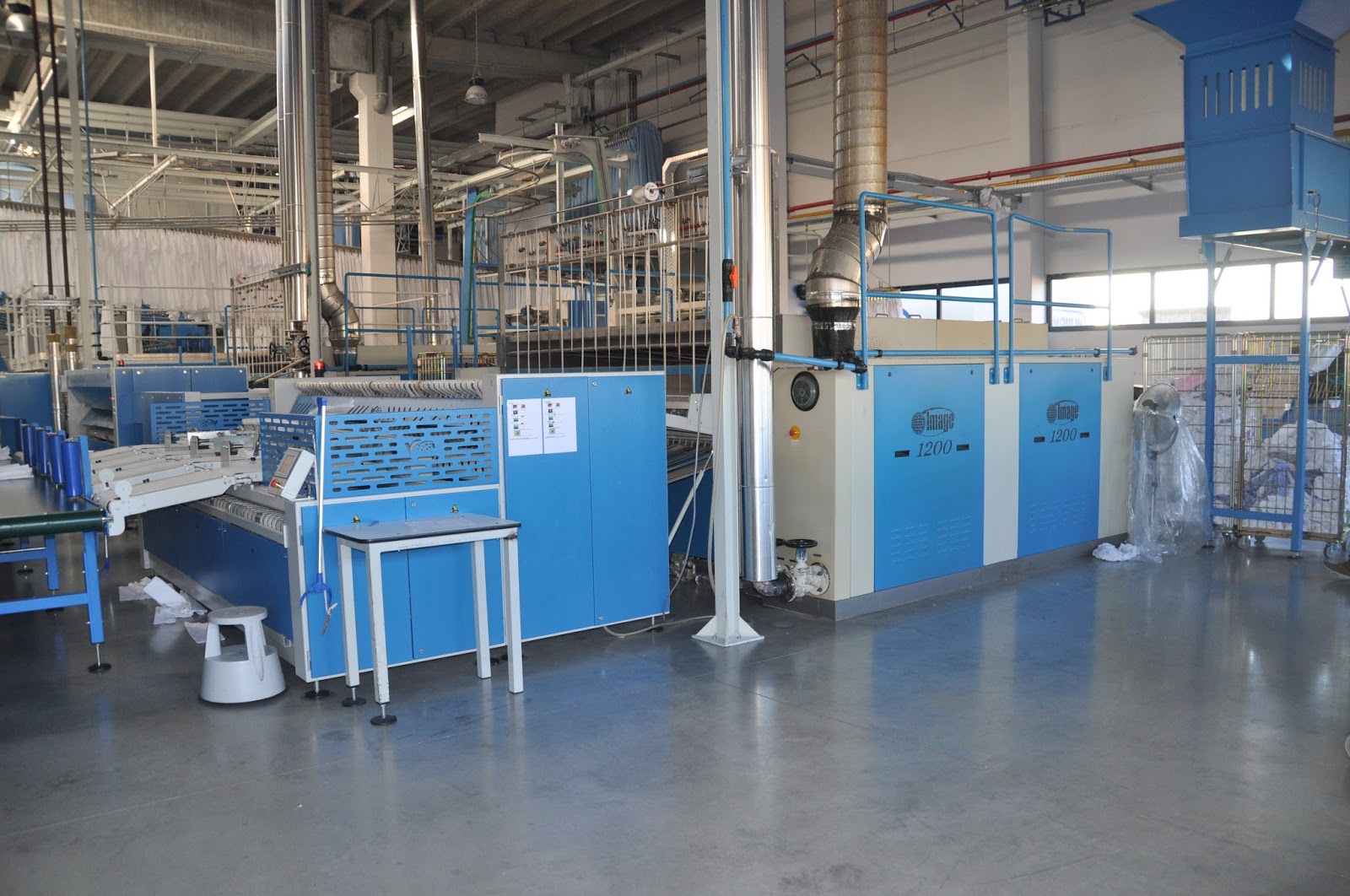 CBAmachines worldwide trader in industrial laundry equipment: Ironinglines