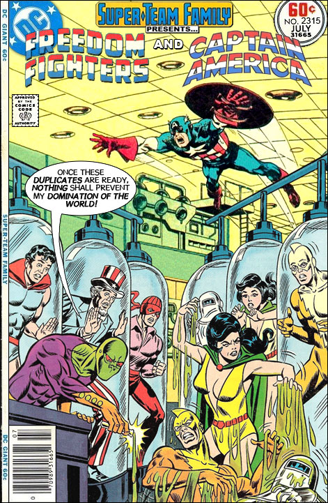 Super-Team Family: The Lost Issues!: The Freedom Fighters and Captain ...