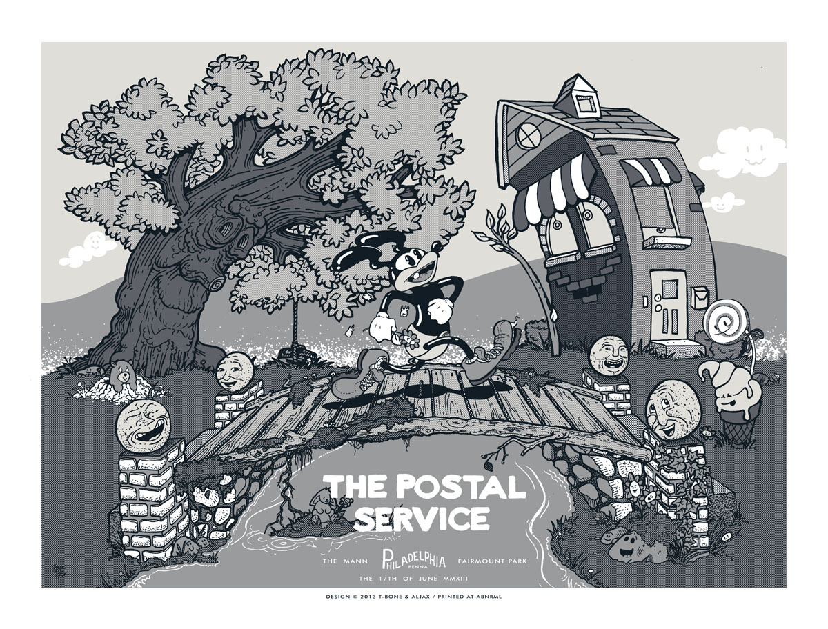 INSIDE THE ROCK POSTER FRAME BLOG: The National & Postal Service ...