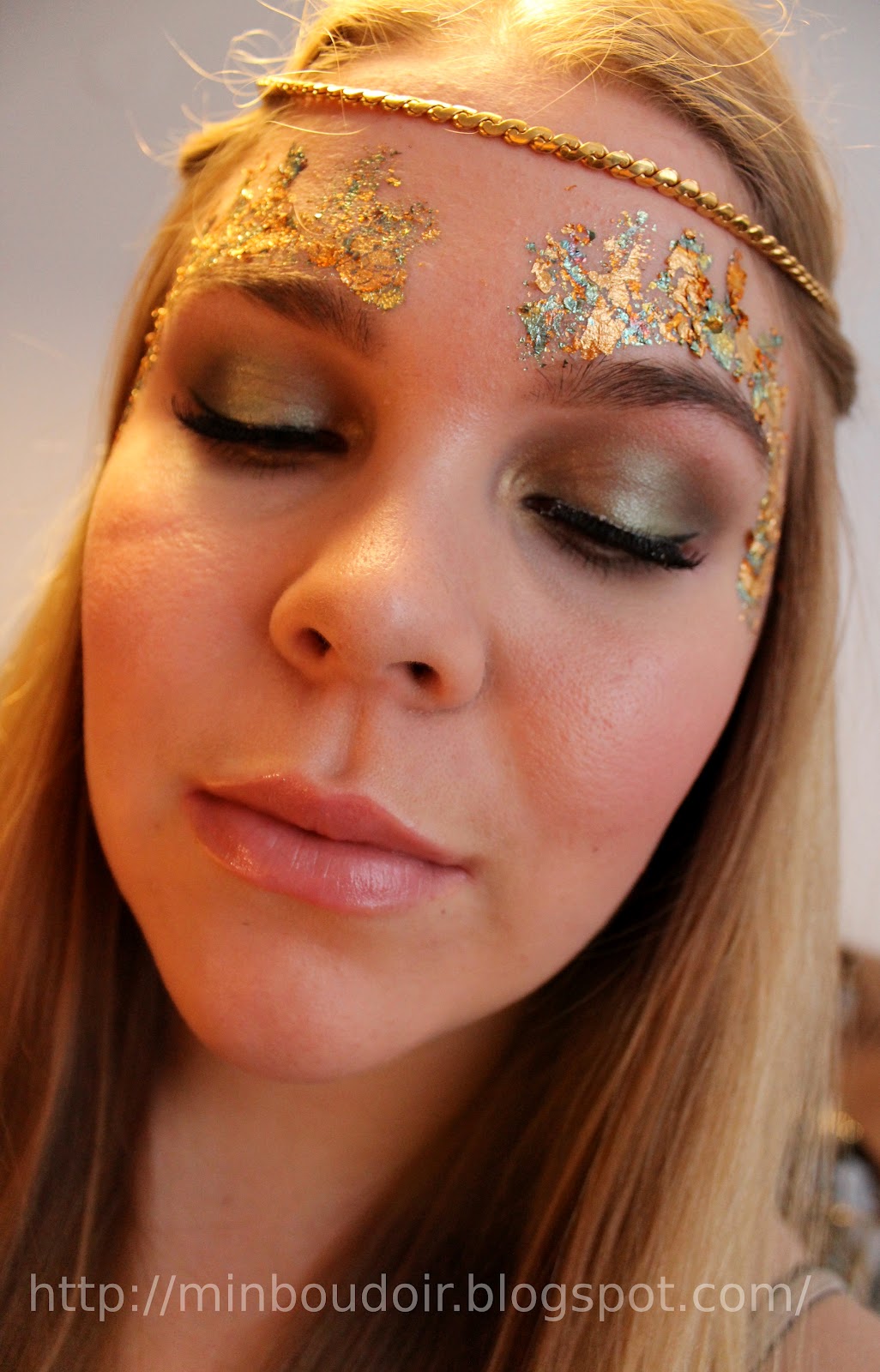 Min Boudoir: Green Fairy / Forest Nymph makeup