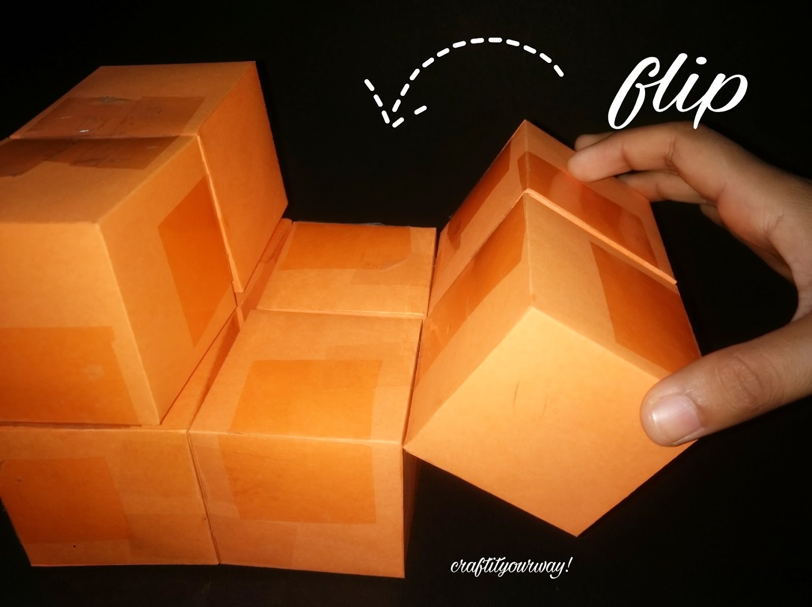 CRAFT IT YOUR WAY!: HOW TO MAKE A PHOTO CUBE | MAGIC PHOTO CUBE | TUTORIAL