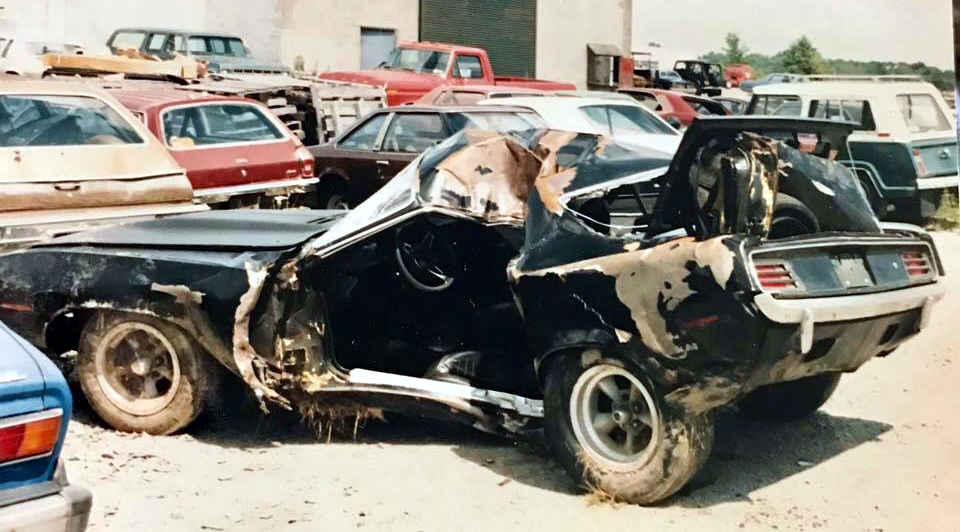 Just A Car Guy: like so many cool musclecars, it met it's end wrapped ...