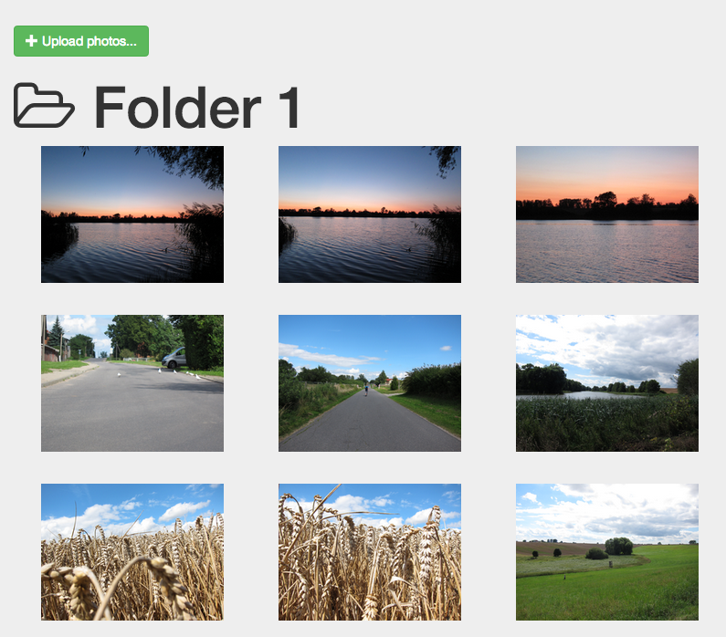 How to create an image gallery with file upload into different folders ...