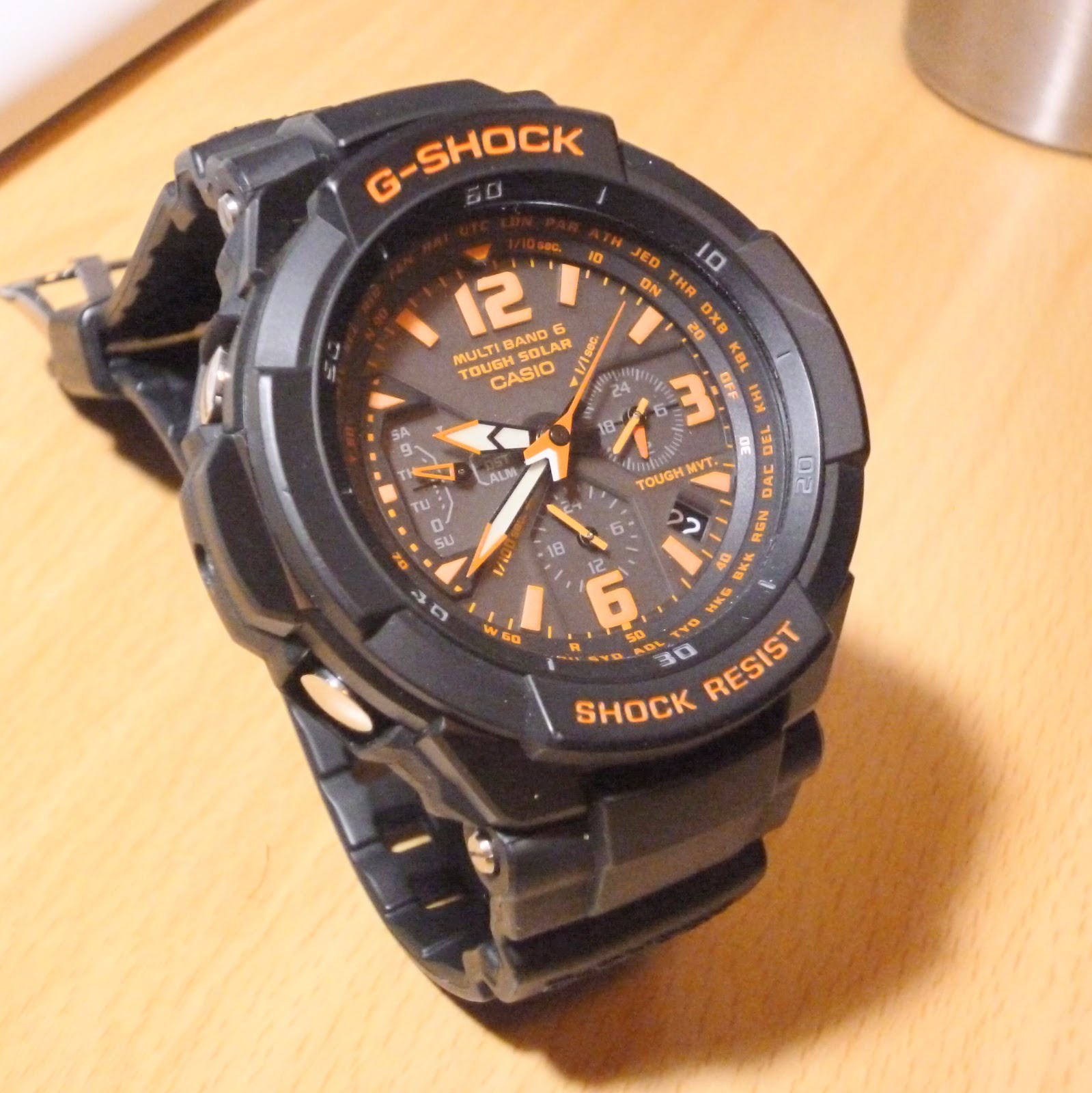 ジャンクだけど動いた、CASIO G-SHOCK GW-3000B-1A