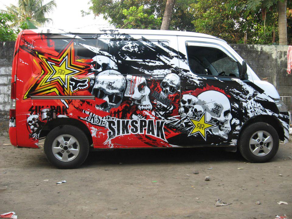 Sikspak Desain Branding Mobil - Jasa Desain Grafis
