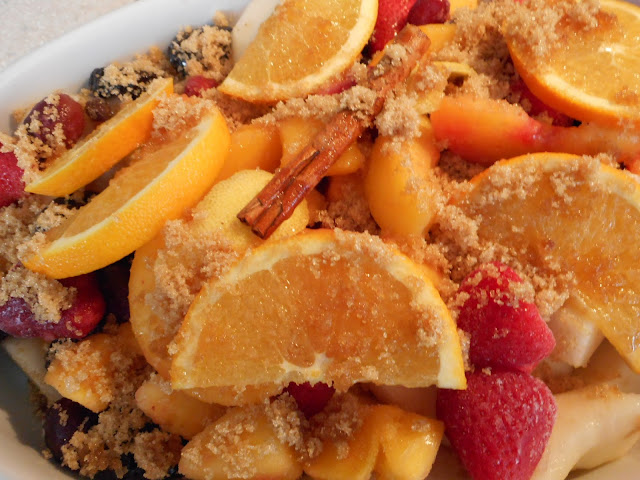 Southern Cooking at Home: Baked Fruit Compote, Something I Love