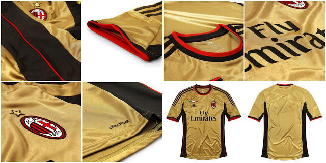 Jersey Ac Milan 3rd (Third) Ladies 2013-2014 | Nuna Shop