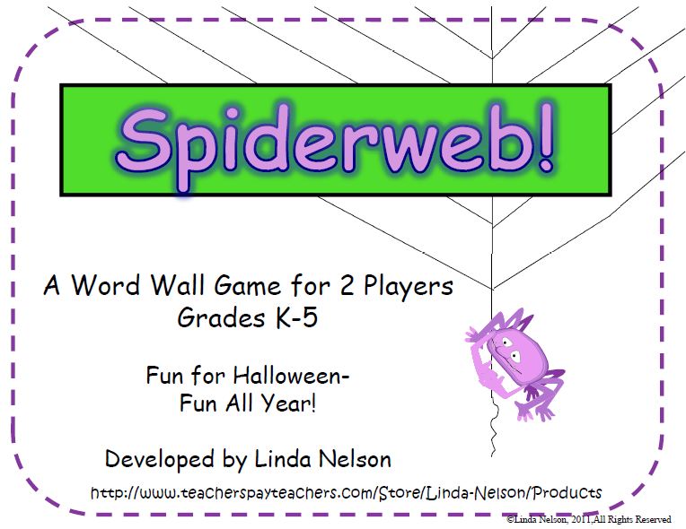 Game for Word Walls... and More! - Classroom Freebies