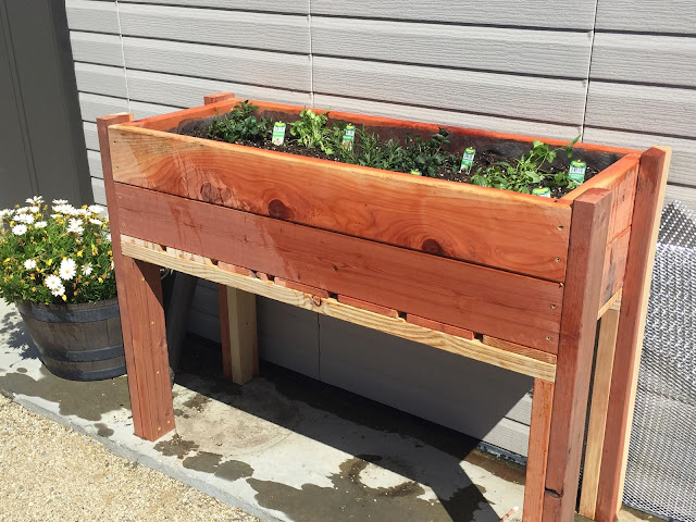 Elevated Herb Garden Building Plans - Naturally Creative Mama