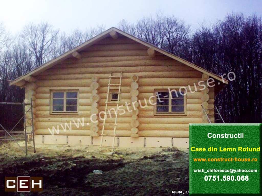 Case din Lemn Rotund | Case din Lemn Rotund