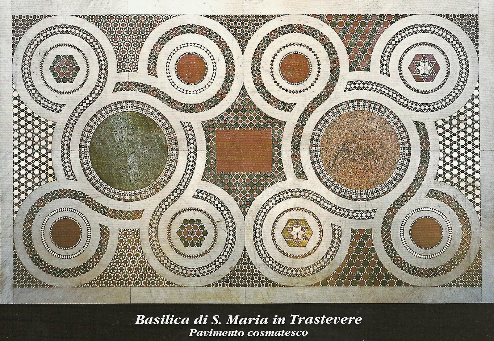 il nostro tempo in Italia: Cosmati Floors