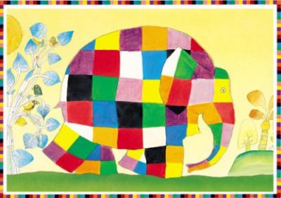 The Caterpillar English Blog: Tale of the month: ELMER, the patchwork ...