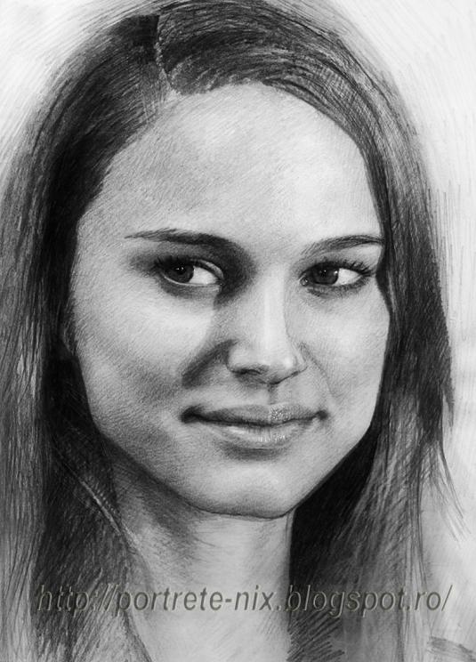 Portrete - NIX: Natalie portman drawing