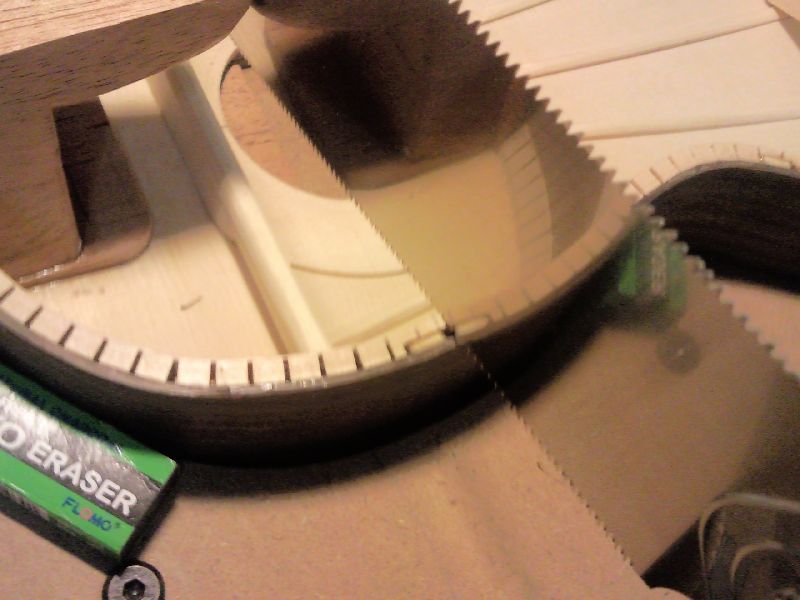 Sen's Guitar Making Blog: Back struts