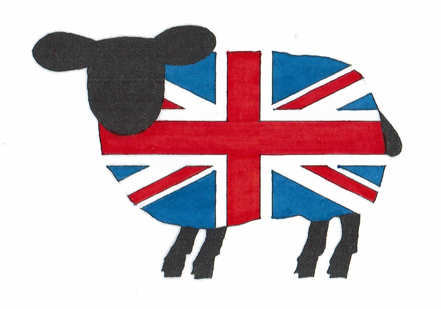 Baa Baa Pink Sheep: Baa Baa Brexit Sheep - 4 weeks to go