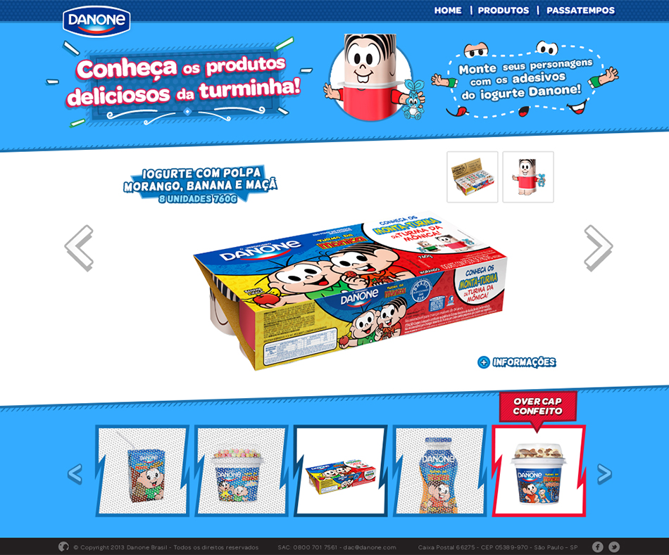 Grupo Anel: Danone quer faturar R$ 2 bi com ajuda da Turma da Monica