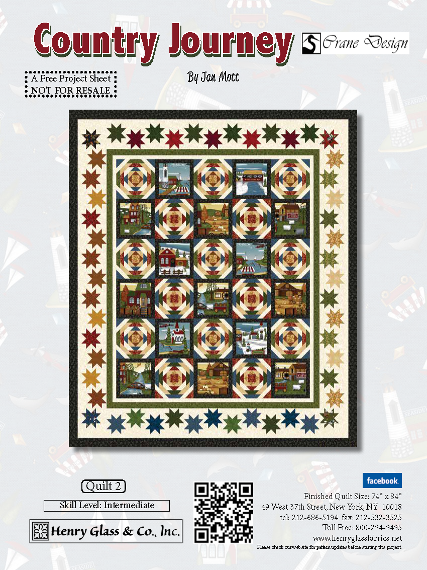 Henry Glass Fabrics: Designer Spotlight - Jan Mott