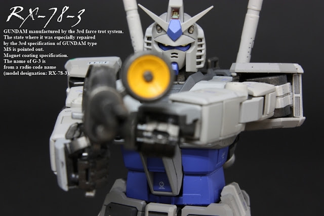 RG 1/144 RX-78-3 G3 Gundam G3 Painted Build